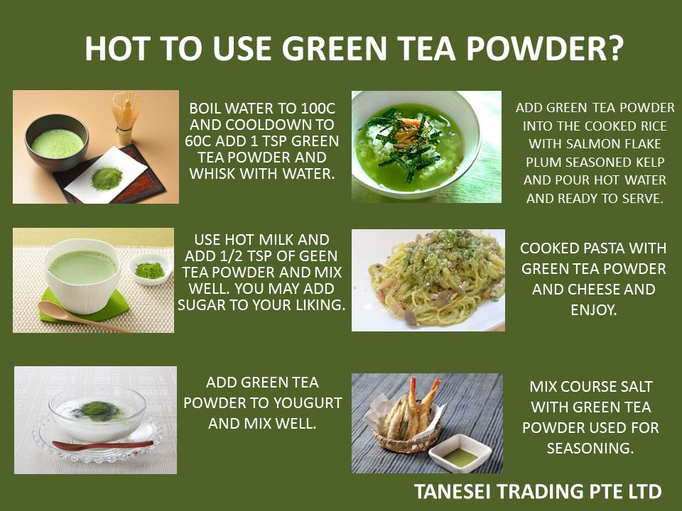 Tanesei Trading › DR-5969 OHKURAEN FUKAMUSHI FUNMATSU MATCHA (GREEN TEA ...