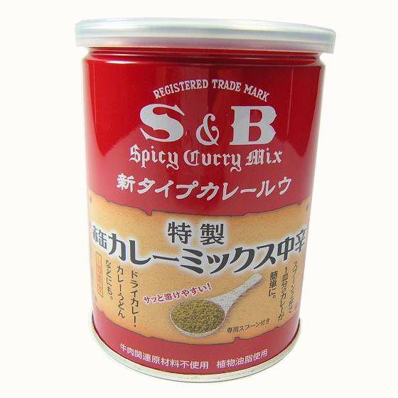 Tanesei Trading › S&B CURRY MIX RED CAN